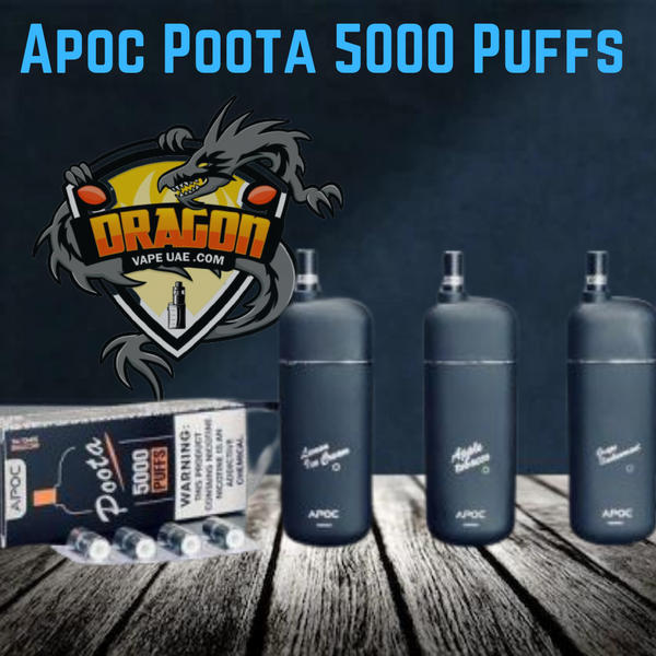 Apoc Poota 5000 Puffs Rechargeable Filter Disposable Pod in Dubai ...