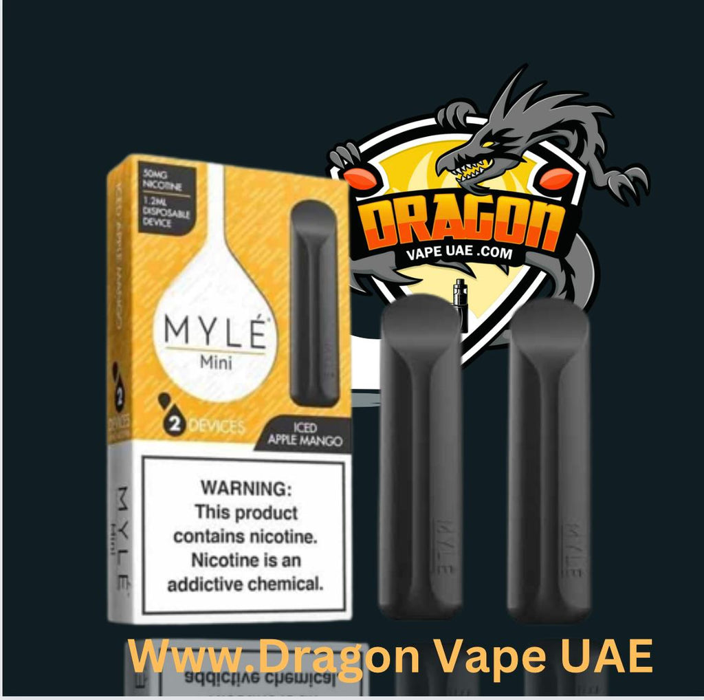 MYLE Mini Iced Apple Mango Disposable Device – Dragon Vap AE